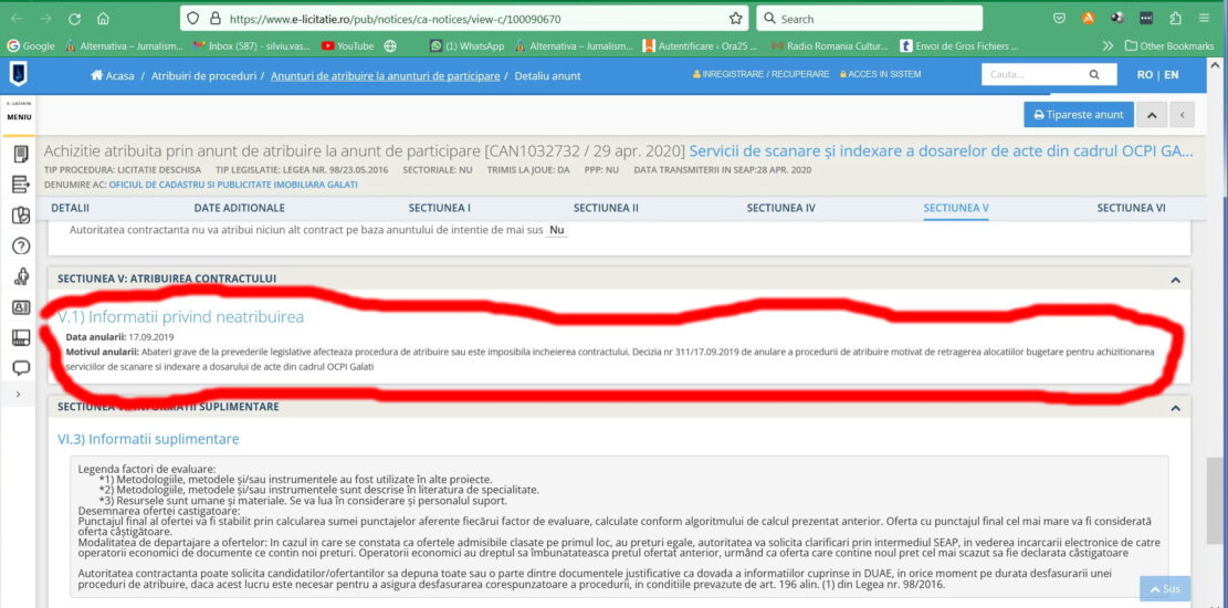 Dacă la OCPI Galați cadastru (digital) nu e, haos bine temperat e! | Alternativa - Jurnalism ...